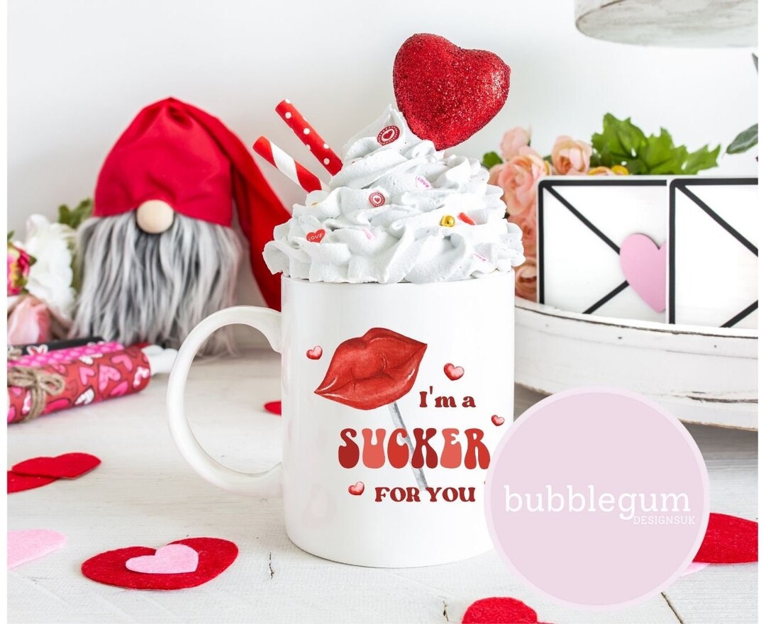 Valentine's Day PNG, I'm A Sucker for You Valentine Clip Art, St ...