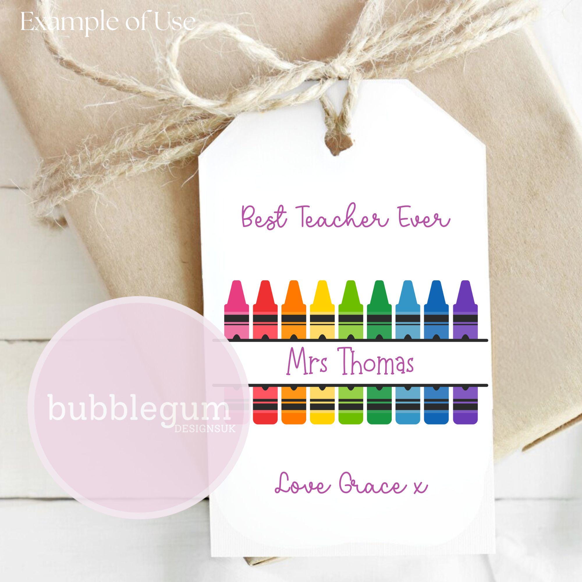 Coloured Crayons Thank You Teacher PNG, Teacher Sublimation Design ...
