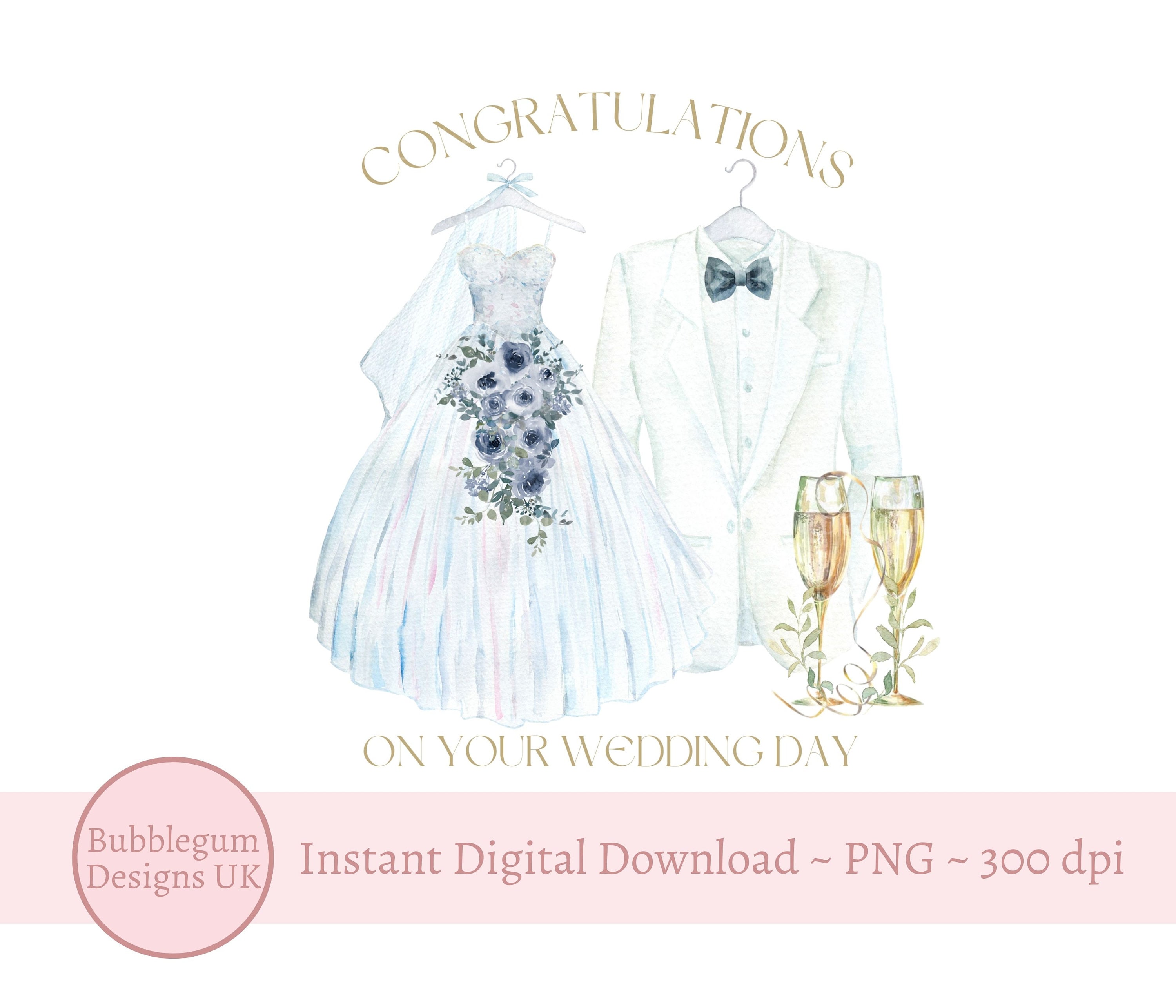 Wedding Congrats Clip Art