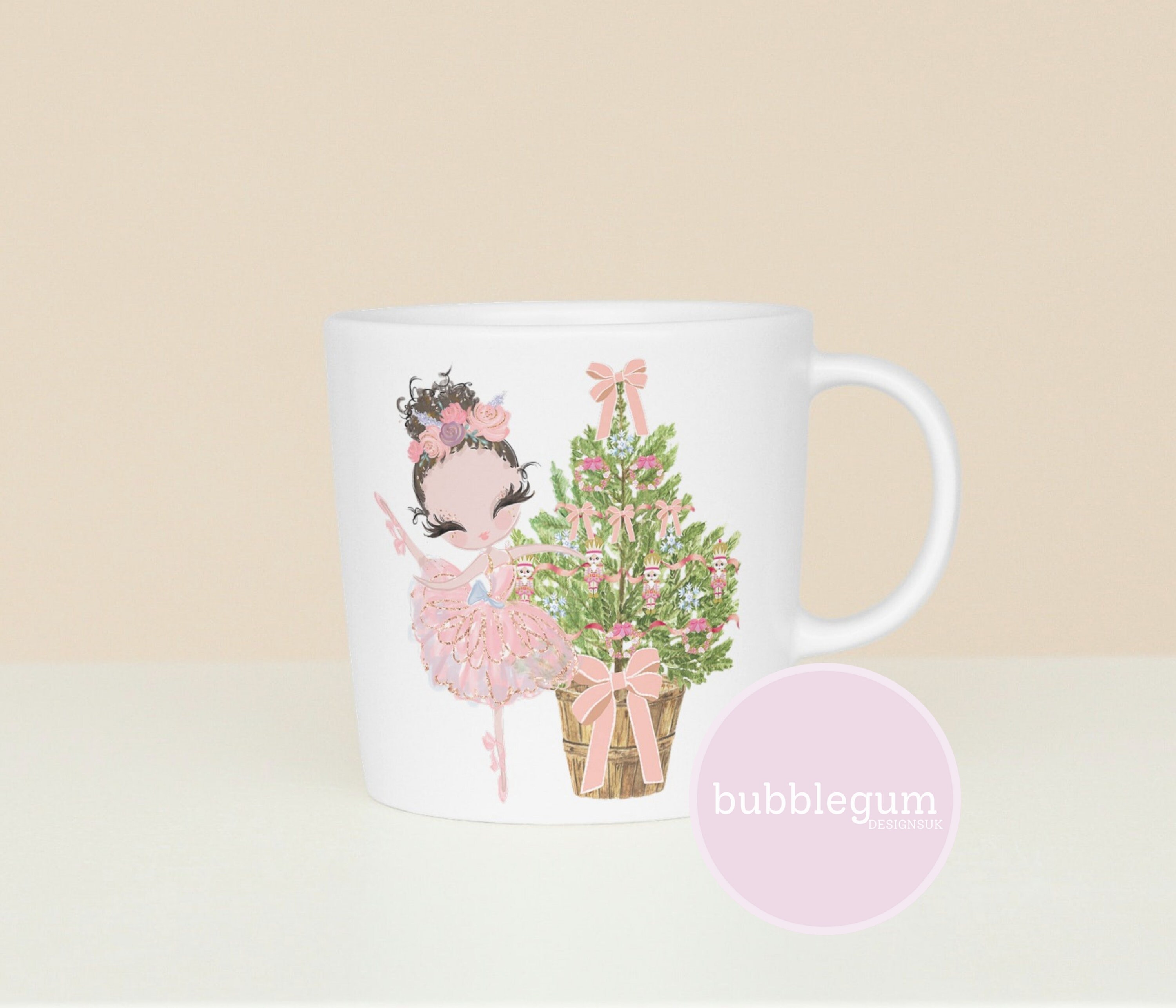 Pink Ballerina Nutcracker Tree Christmas PNG Ballet Sugar - Etsy