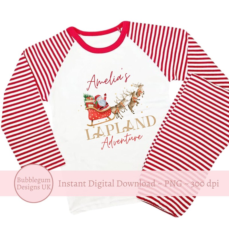 Lapland Pyjamas - Etsy UK
