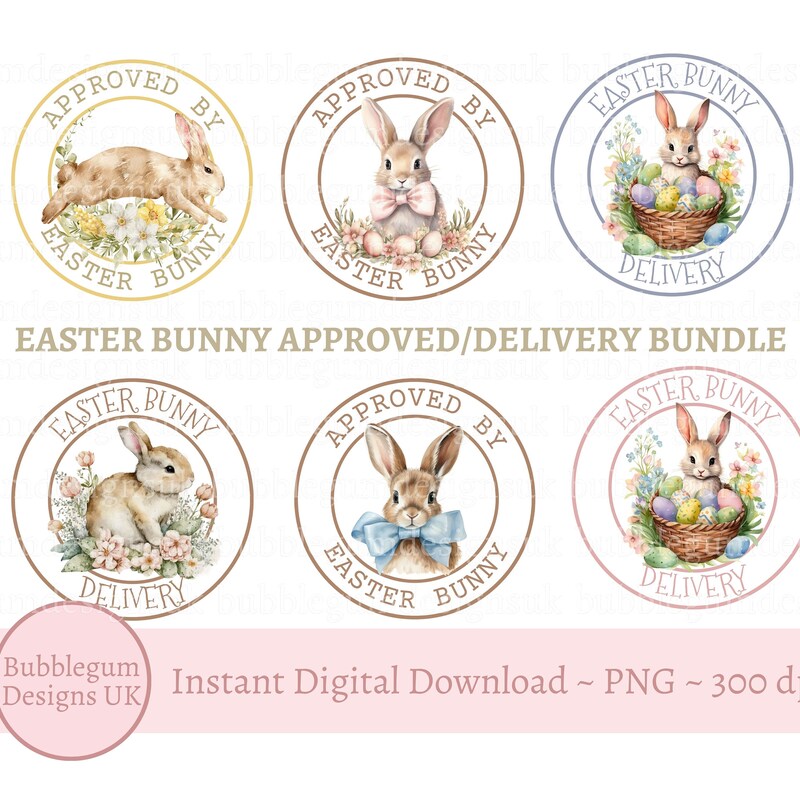 Easter Bunny Stamp - Etsy