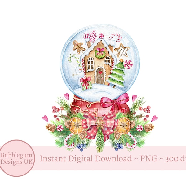 Snow Globe Christmas - Etsy