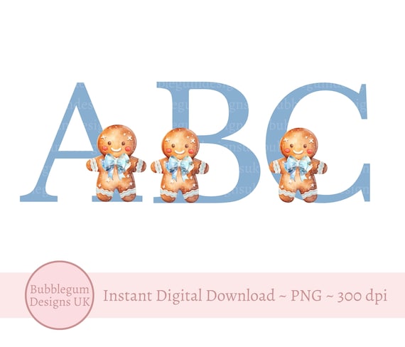 Cute Alphabet Letters Individual