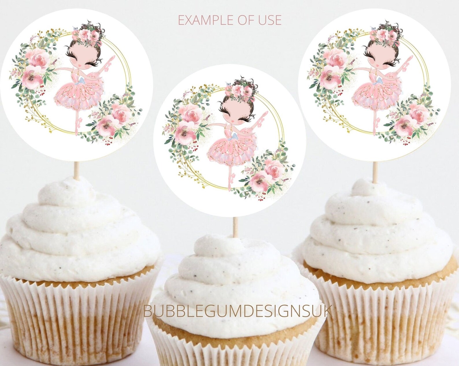 Pink Ballerina Wreath PNG, Sublimation Design, Ballet PNG, Ballerina ...