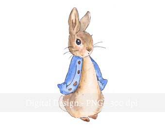 Peter Rabbit Png | Etsy