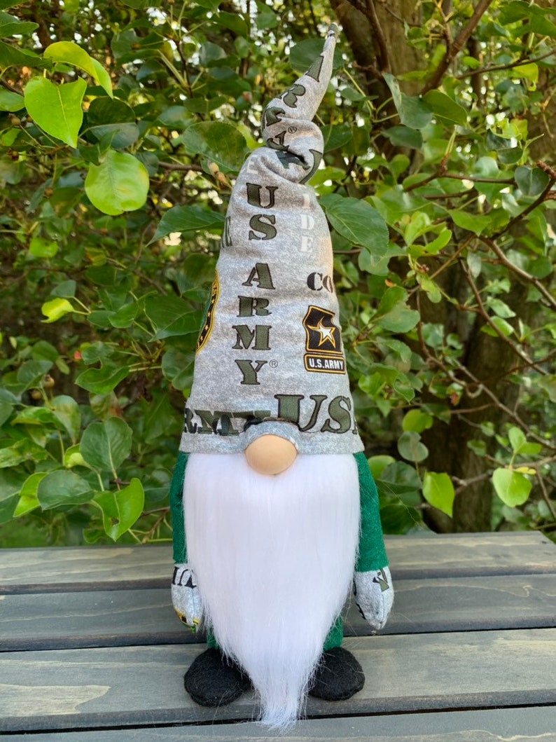 Military Gnome 5 Branches Made to Order Version 1 | Etsy