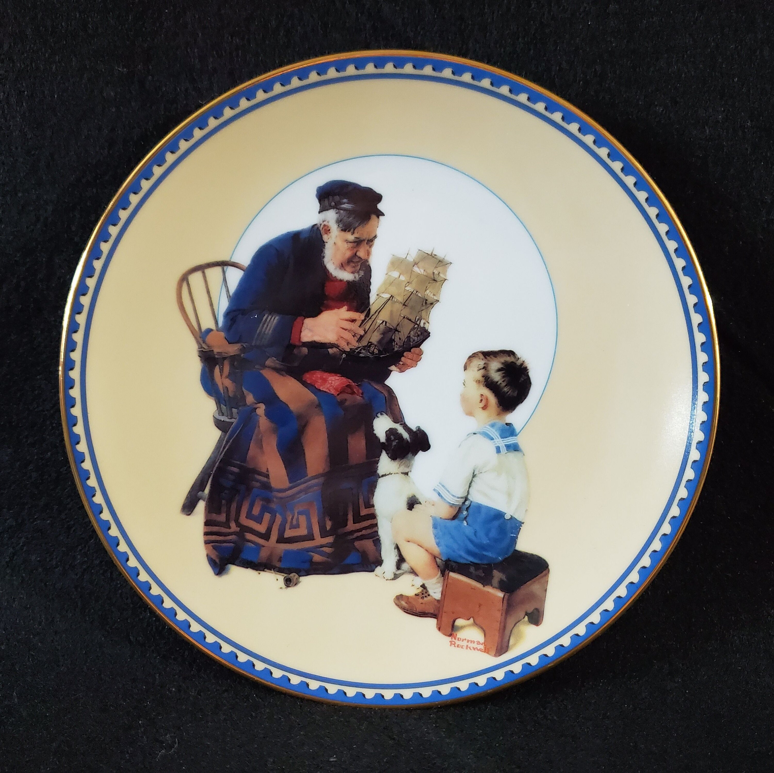 Norman Rockwell's "the Sea Captain" - Etsy