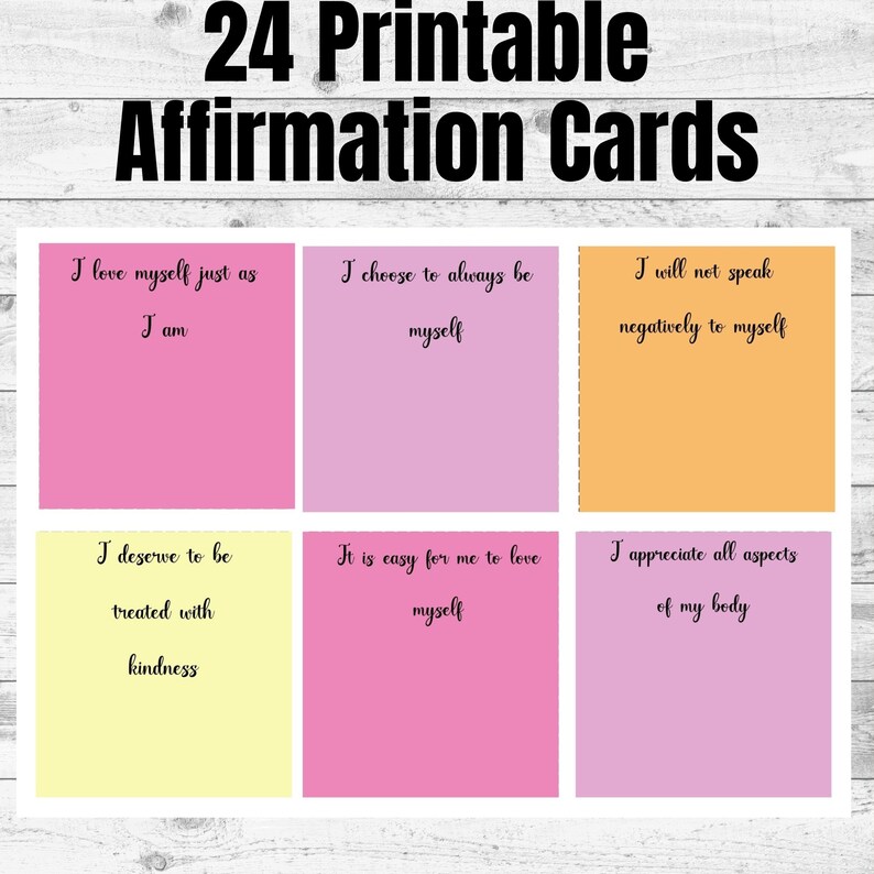 Kindness Cards Positive Affirmation Note Cards Lunch Box - Etsy