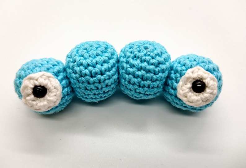 Mini Microbes Crochet Pattern, Bacteria, Microbiology, Science, Biology ...
