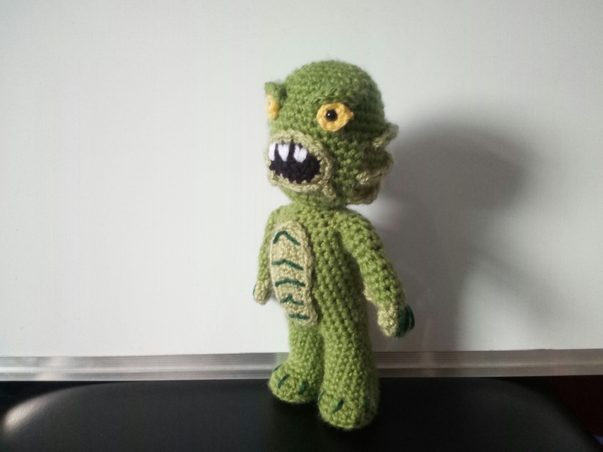 Crochet Pattern; 'the Creature From the Black Lagoon' - Etsy UK