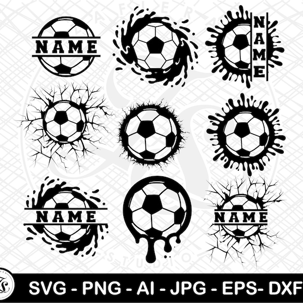 Soccer Svg - Etsy