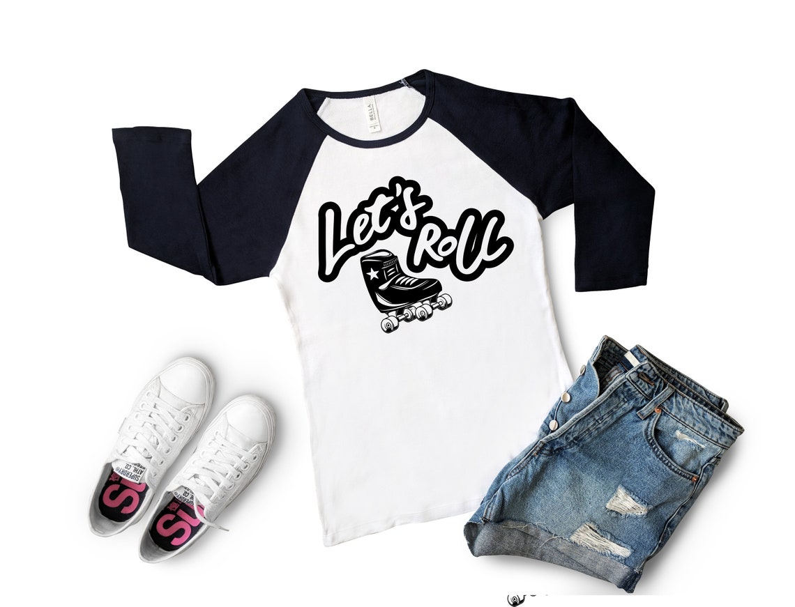 Roller Skates SVG, Roller Svg, Let's Roll, Skate SVG, Skating File, Let ...