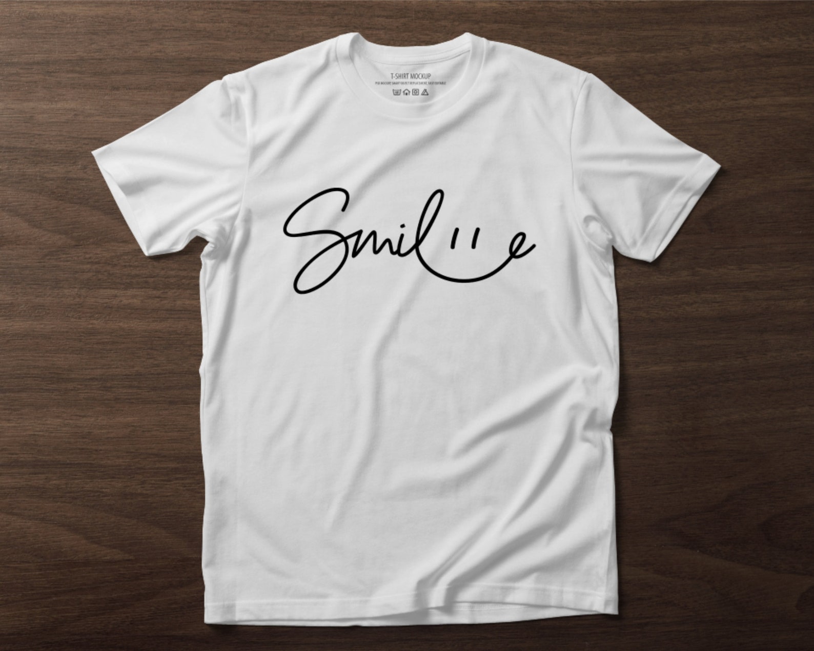 Smile SVG Fine and Fancy Smile Cursive Capitalized Happy Face Eyes ...