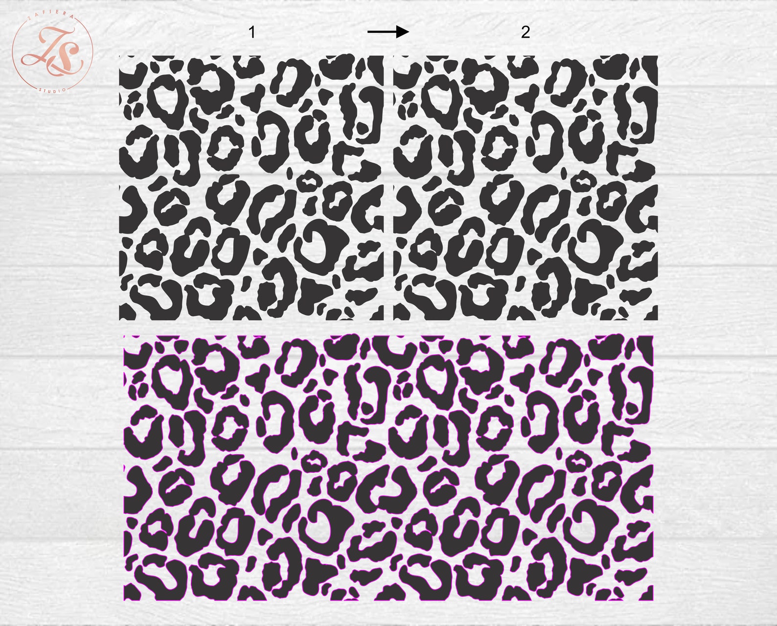 Leopard Svg Leopard Print Svg Fuzzy Leopard Print Svg | Etsy