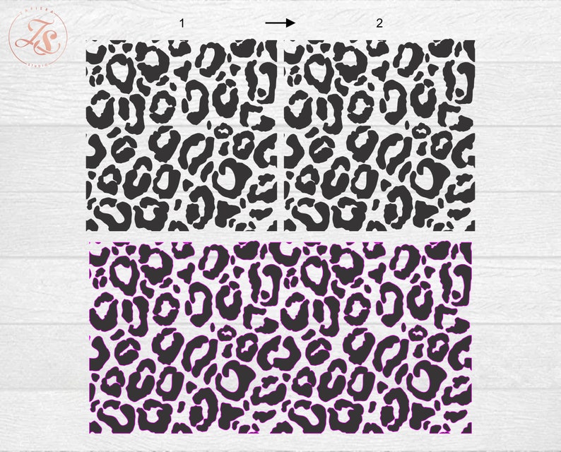 Leopard Svg Leopard Print Svg Fuzzy Leopard Print Svg | Etsy