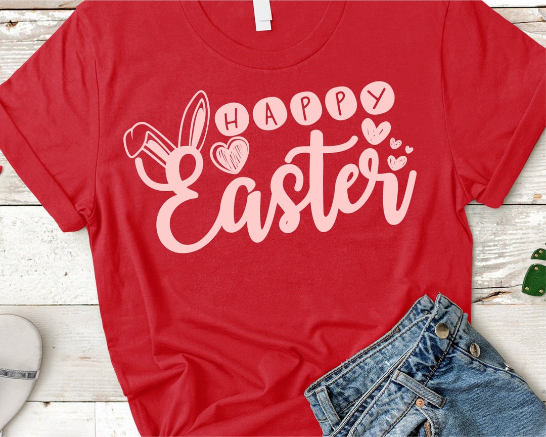 Happy Easter Svg, Bunny Ears Svg Png, Bunny Rabbit Svg, Easter Bunny ...