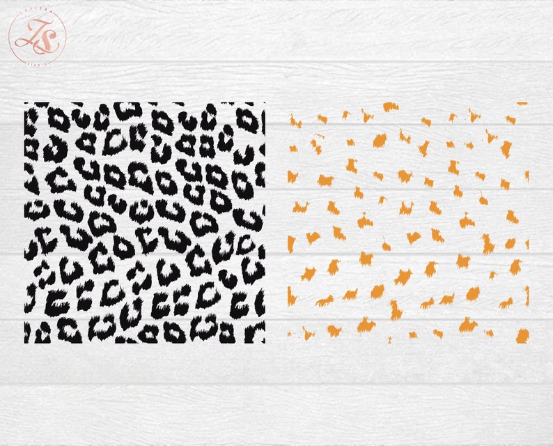 Leopard Svg, Leopard Print Svg, Fuzzy Leopard Print Svg, Leopard Print ...