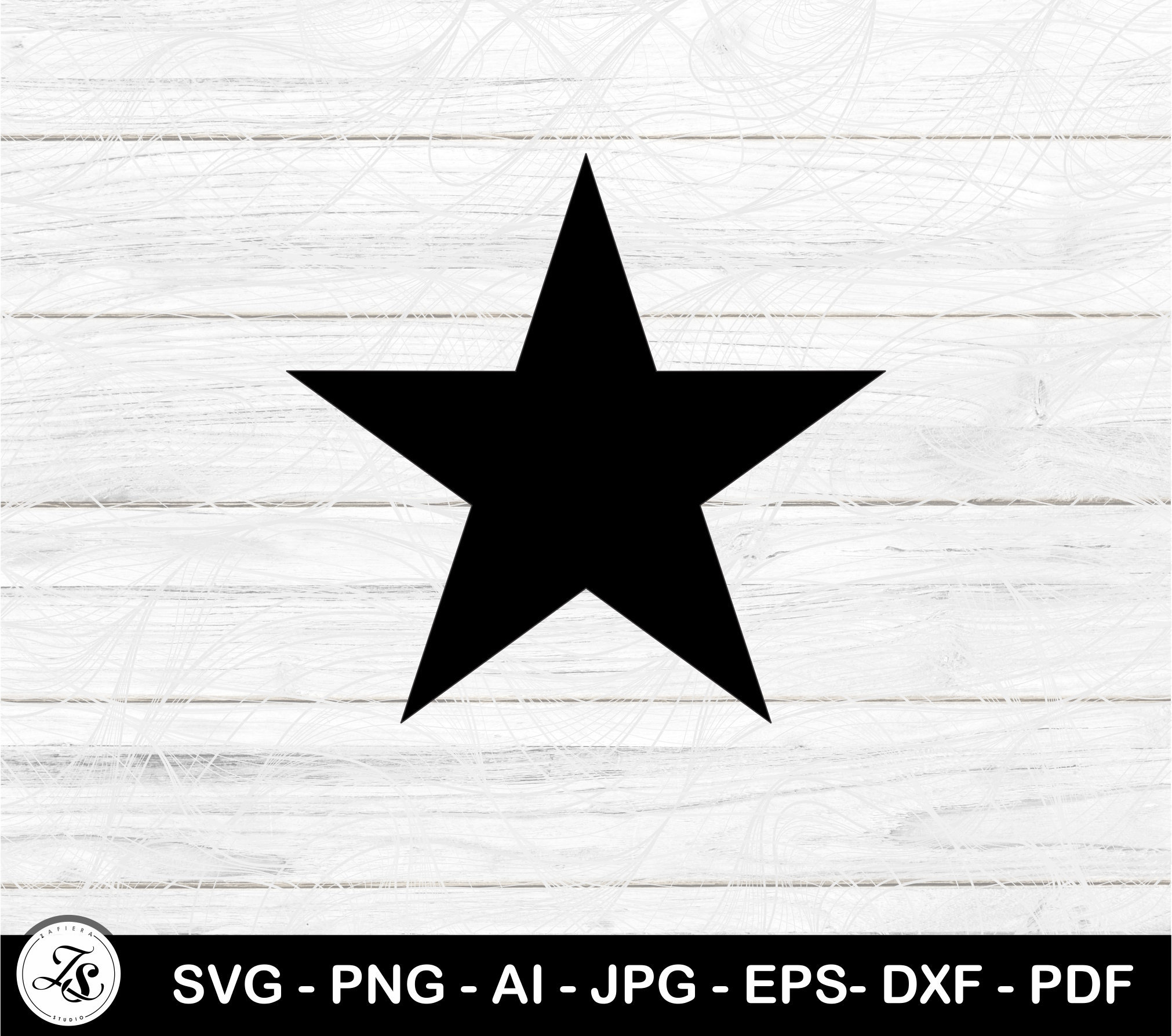 Star Clip Art Star Svg Star Cut Files Star Vector Files - Etsy
