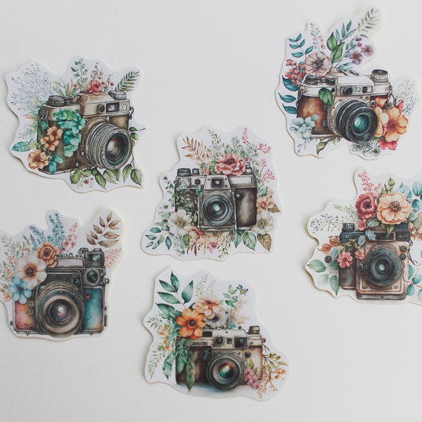 Camera Stickers - Etsy