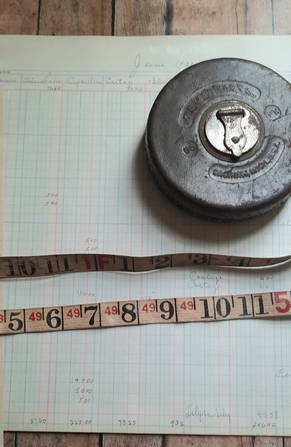 Lufkin Rule Linen Measuring Tape - Etsy