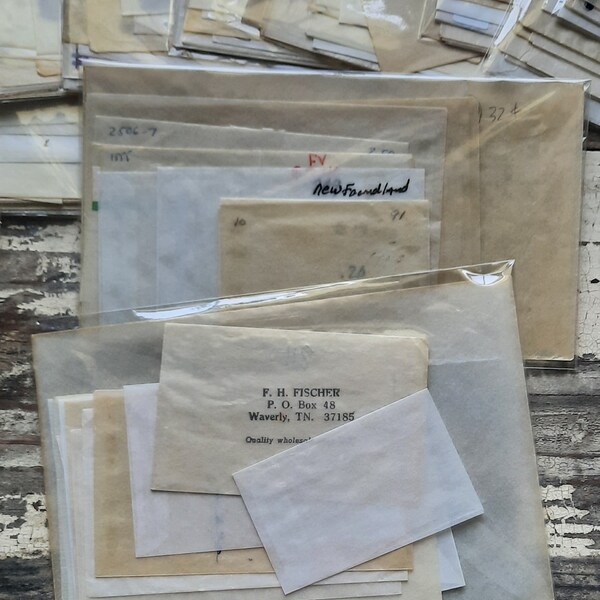 Glassine Envelope - Etsy