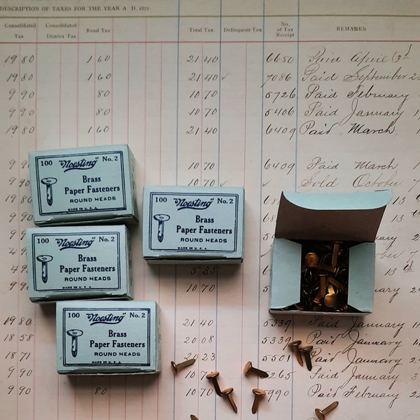 Paper Fastener - Etsy