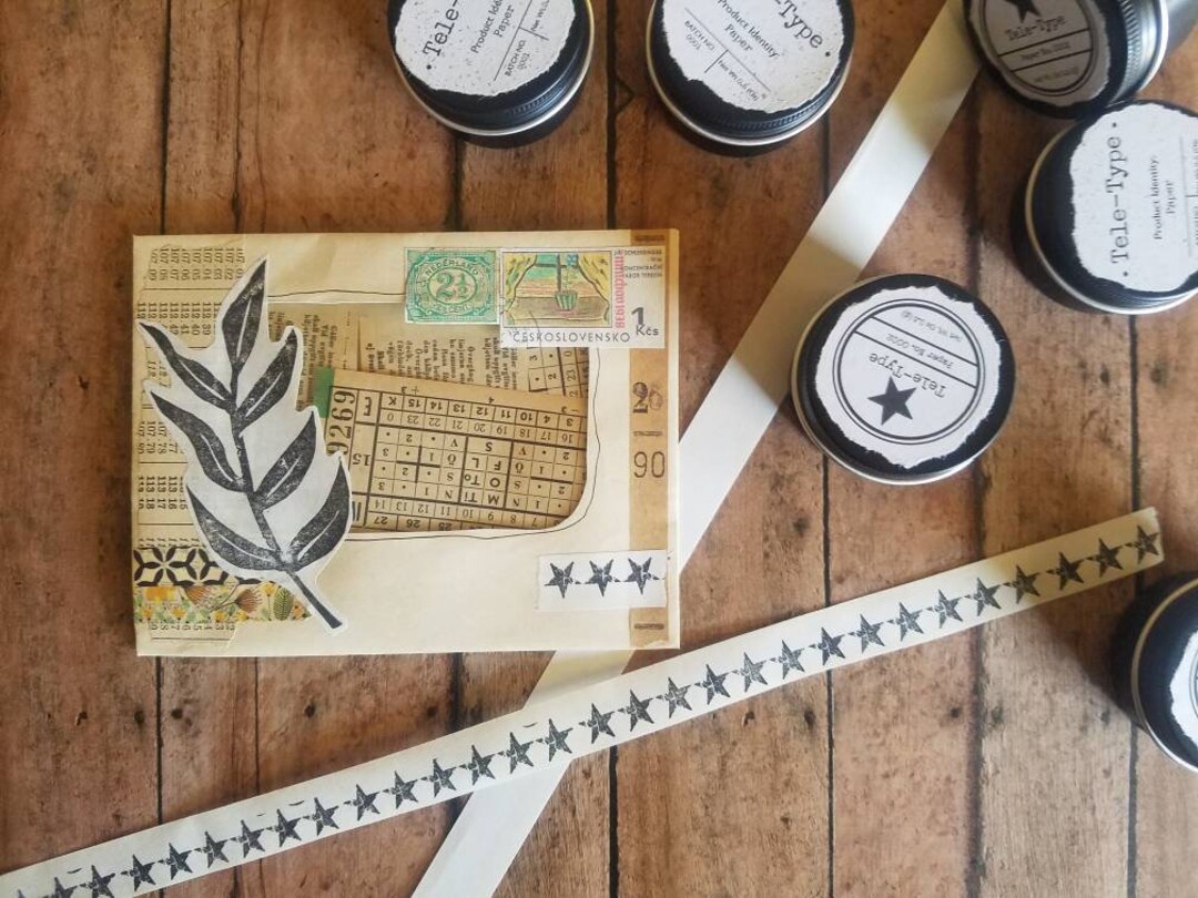 Tele-type Paper, Stars, Plain, Journaling - Etsy