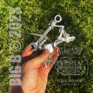 Mad Rat Rod Hood Ornament: All Metal, Sleek Design - Etsy