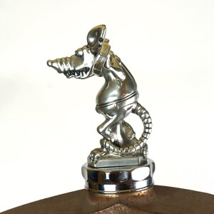 Metal Rat Fink Style Hood Ornament, Rat Rod Mechanic, Pewter Finish - Etsy
