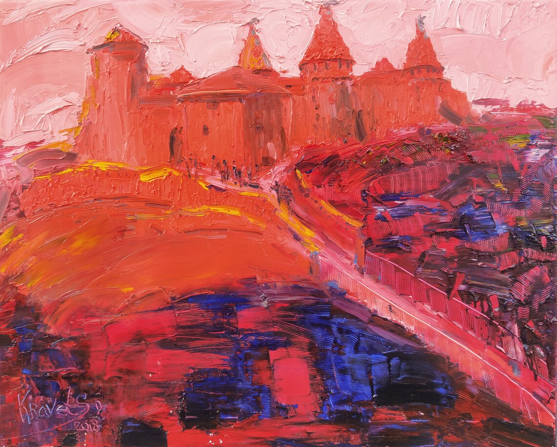 Impregnable Fortress Castle in Kamianets-podilskyi Original - Etsy