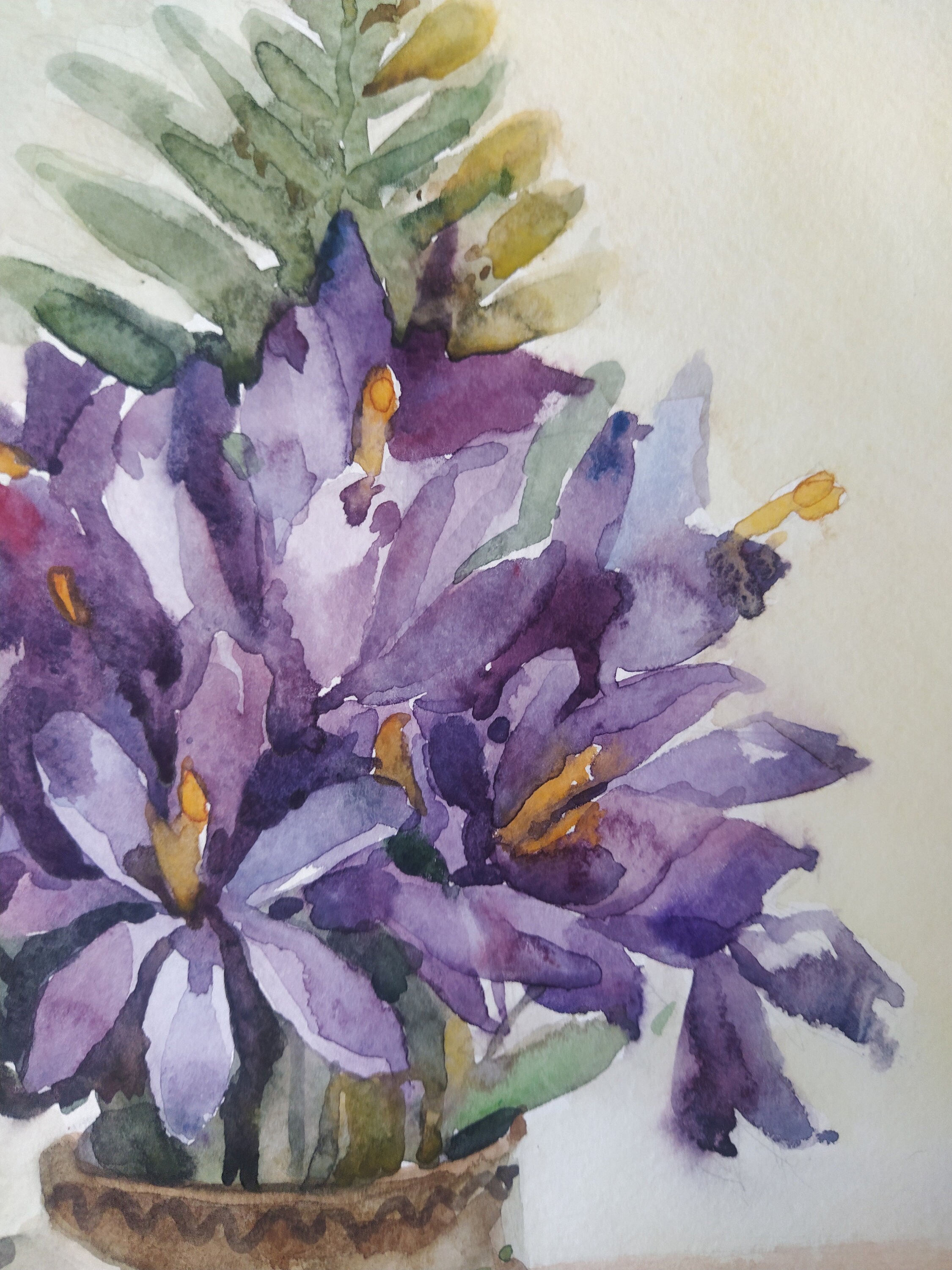 Watercolor Original Painting Watercolor Flowers Still Life - Etsy