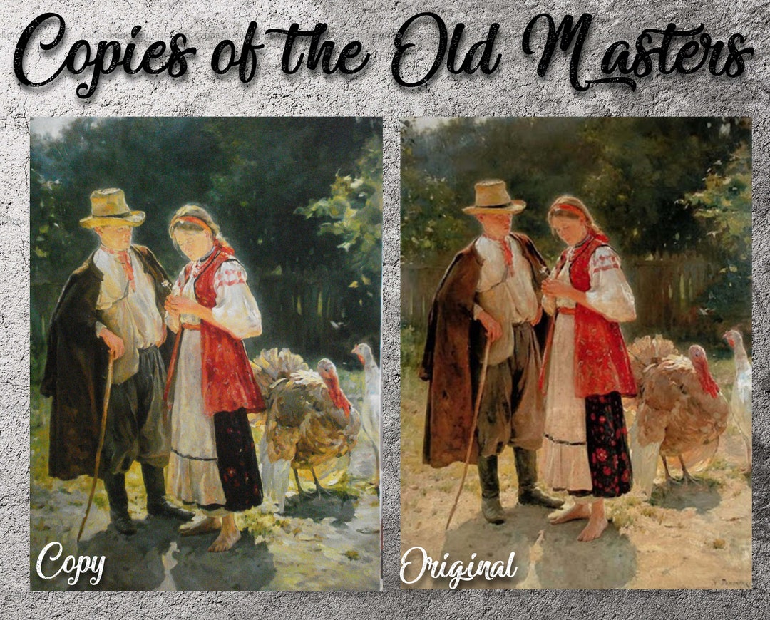 Reproduction, Copies of Paintings of Old Masters, Oil Painting ...