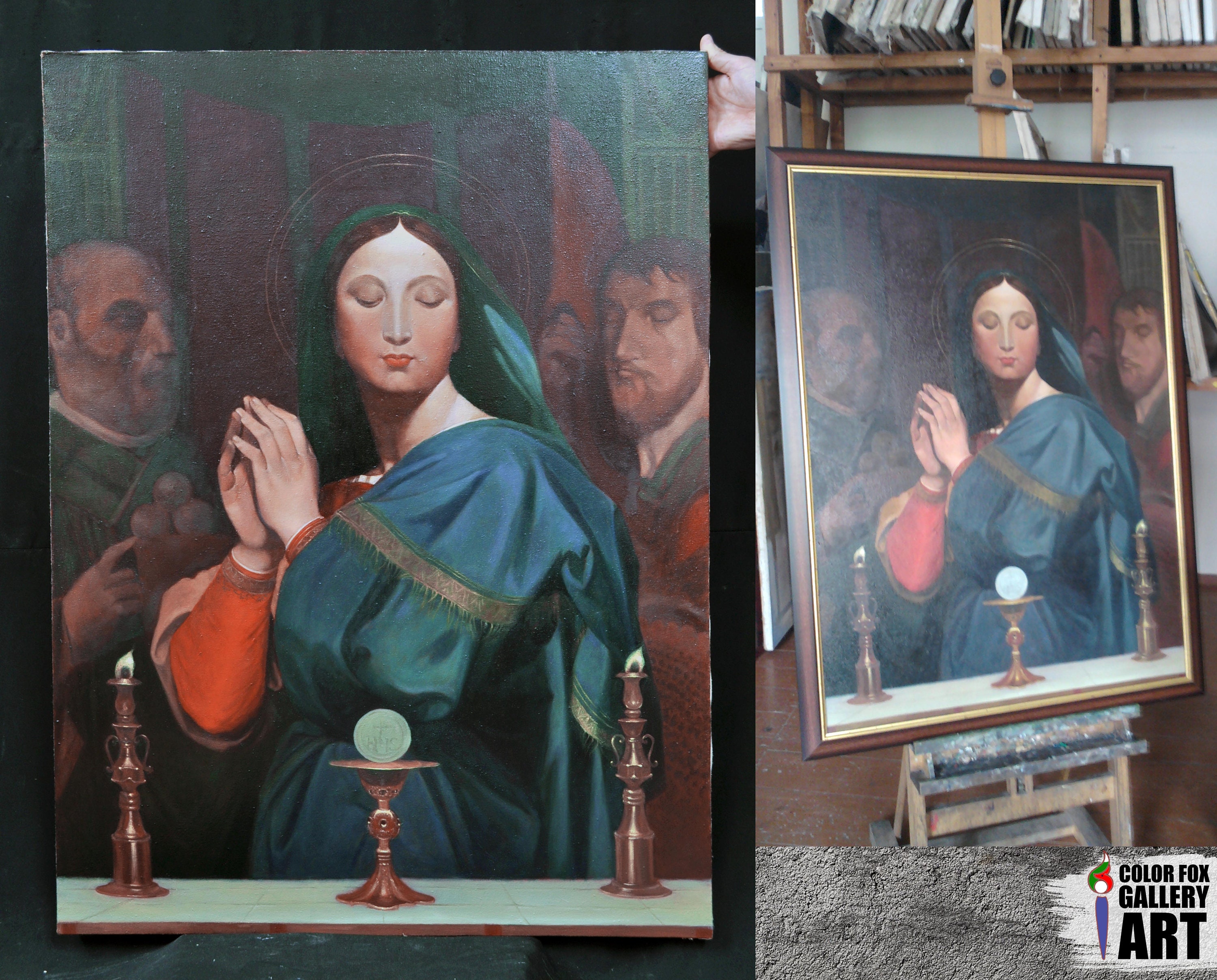 Reproduction Copies of paintings of old masters Oil | Etsy