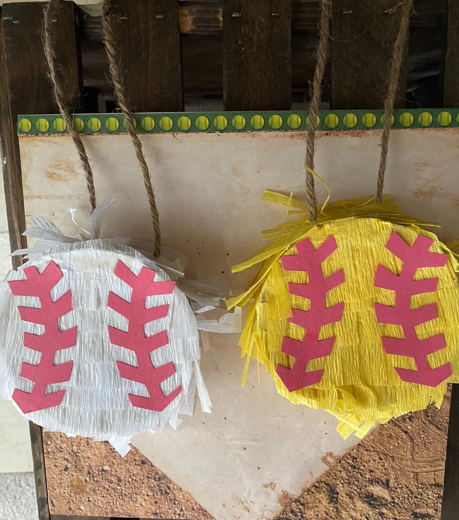 Mini Piñatas de Béisbol y Softbol | Etsy