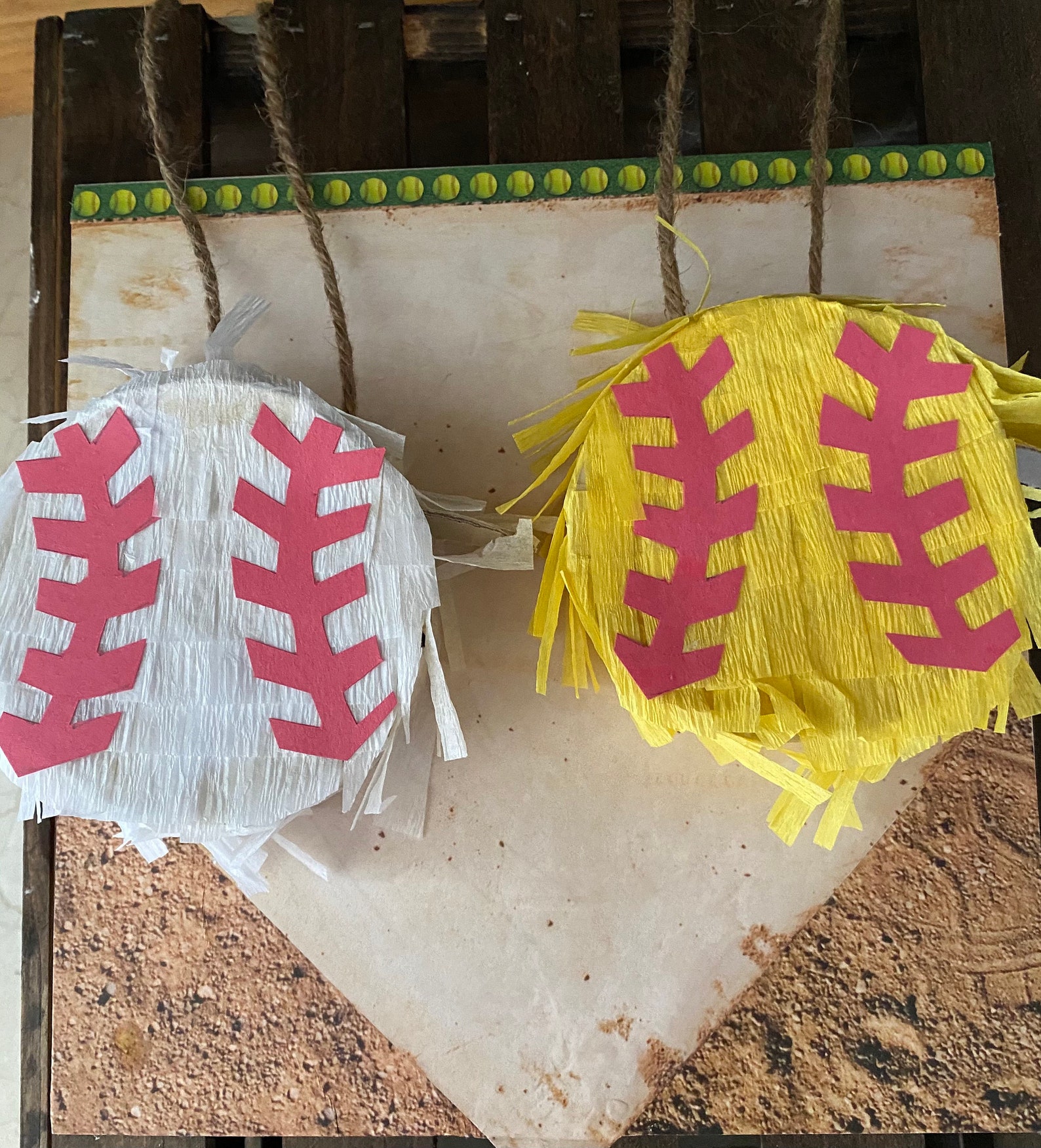 Mini Piñatas de Béisbol y Softbol | Etsy
