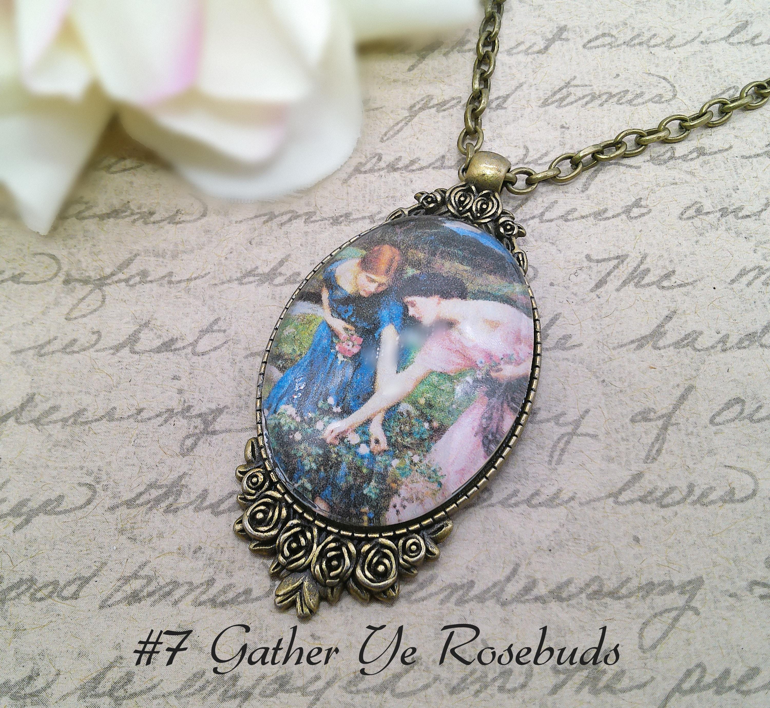 JW Waterhouse Pendant, Lady of Shalott, Pandora's Box, Psyche Opening ...