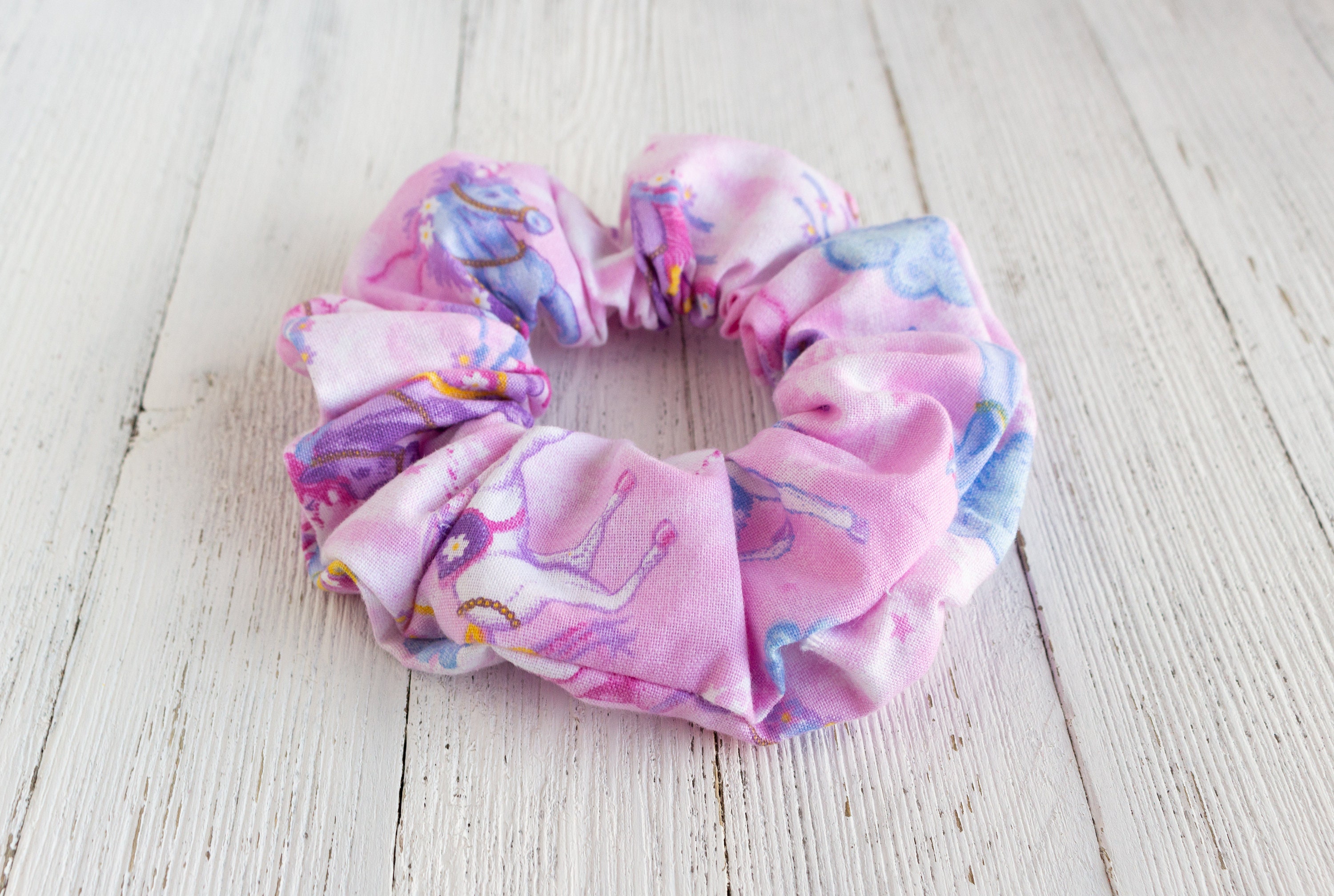 Pink Unicorn Scrunchie