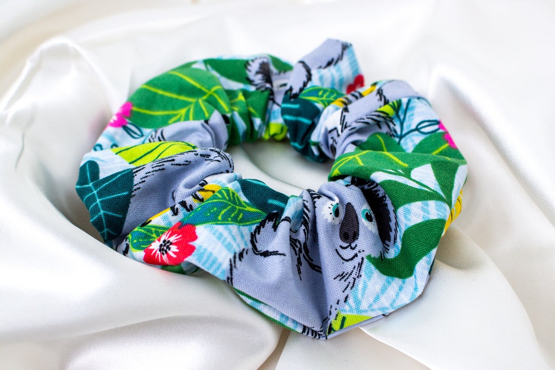Koala Hair Scrunchie - Etsy