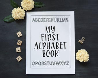 Baby Alphabet Book Printable - Etsy