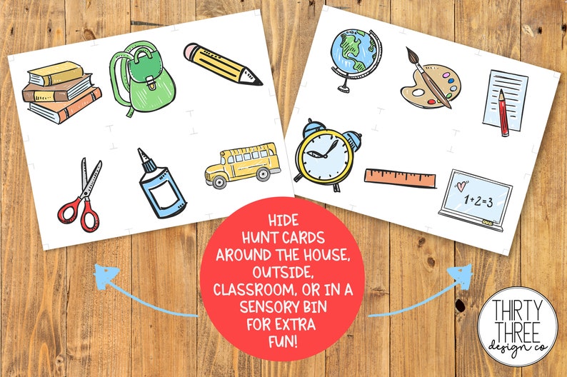 Back to School Scavenger Hunt: Classroom Activity Game (digital ...