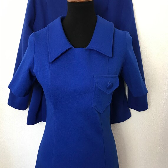 Vintage 2 pc VFW Auxiliary Dress and Jacket - Gem