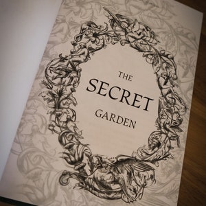 Custom the Secret Garden Handbound Book - Etsy