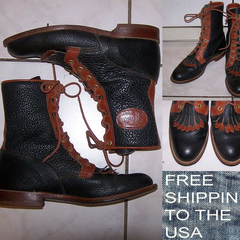Kiltie Boots - Etsy
