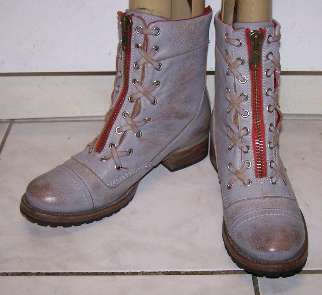 Freebird Boots Ankle Liverpool Gray Color US Womens Size 10 Slightly ...