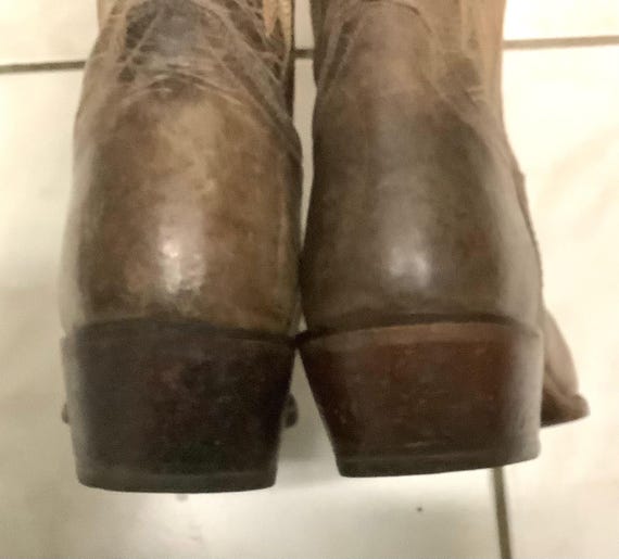 Sonora Double H cowgirl boots western factory distres… - Gem