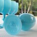 Portieux Vallerysthal Blue Opaline Water or Wine Goblets - Etsy
