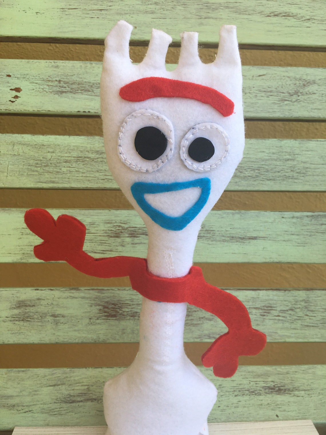 Fantastic Toy Story Character Forky Hand-sewn in Lenci - Etsy