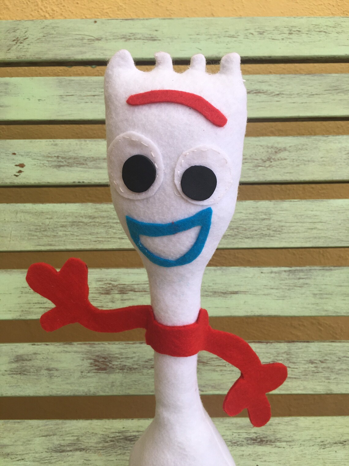 Fantastic Toy Story Character Forky Hand-sewn in Lenci - Etsy