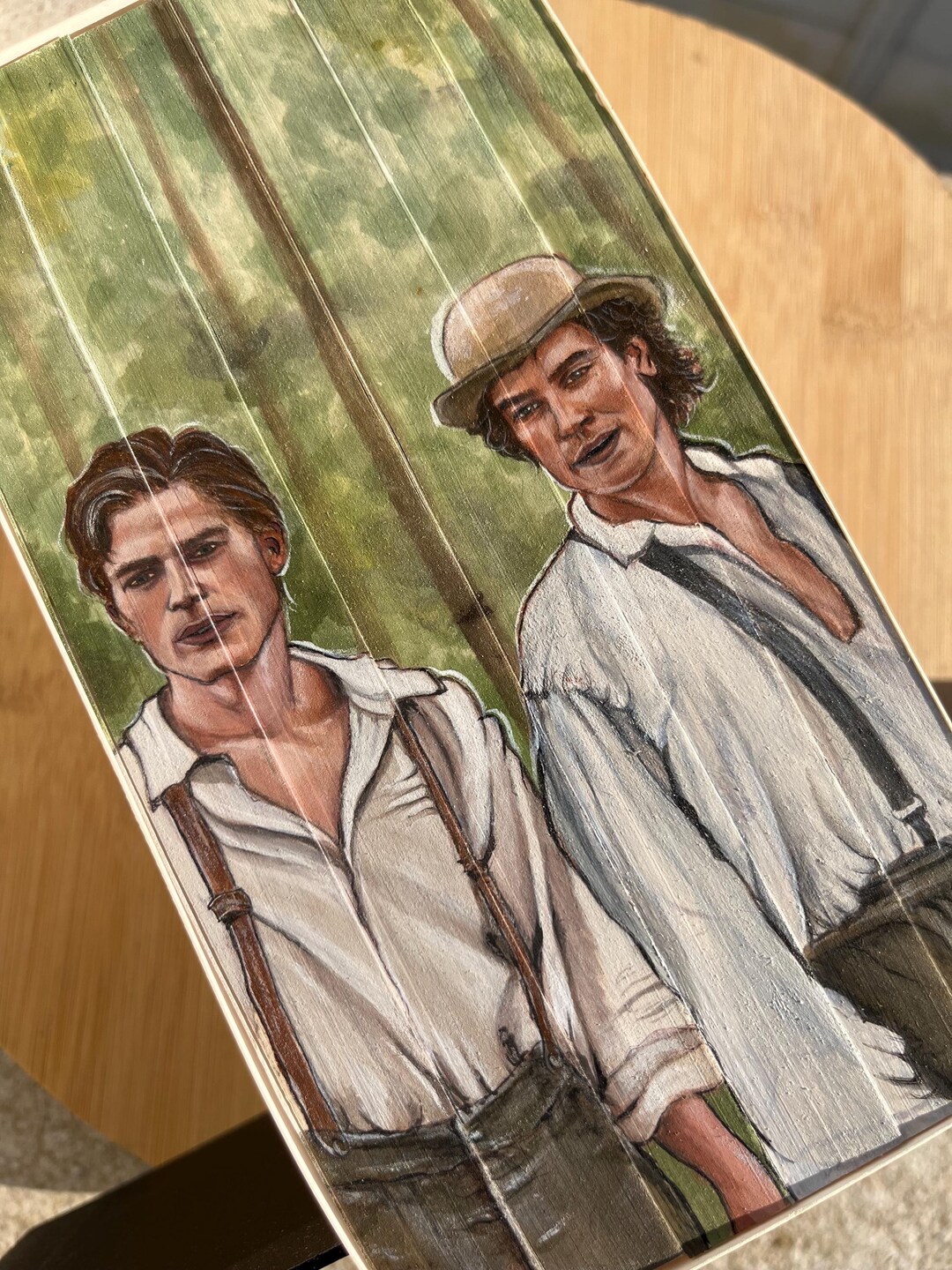 The Vampire Diaries Box Set Fore Edge Painting Salvatore Brothers - Etsy